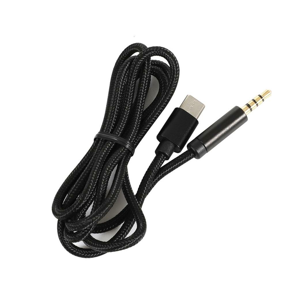 USB-C кабель 3.5 мм, Черный