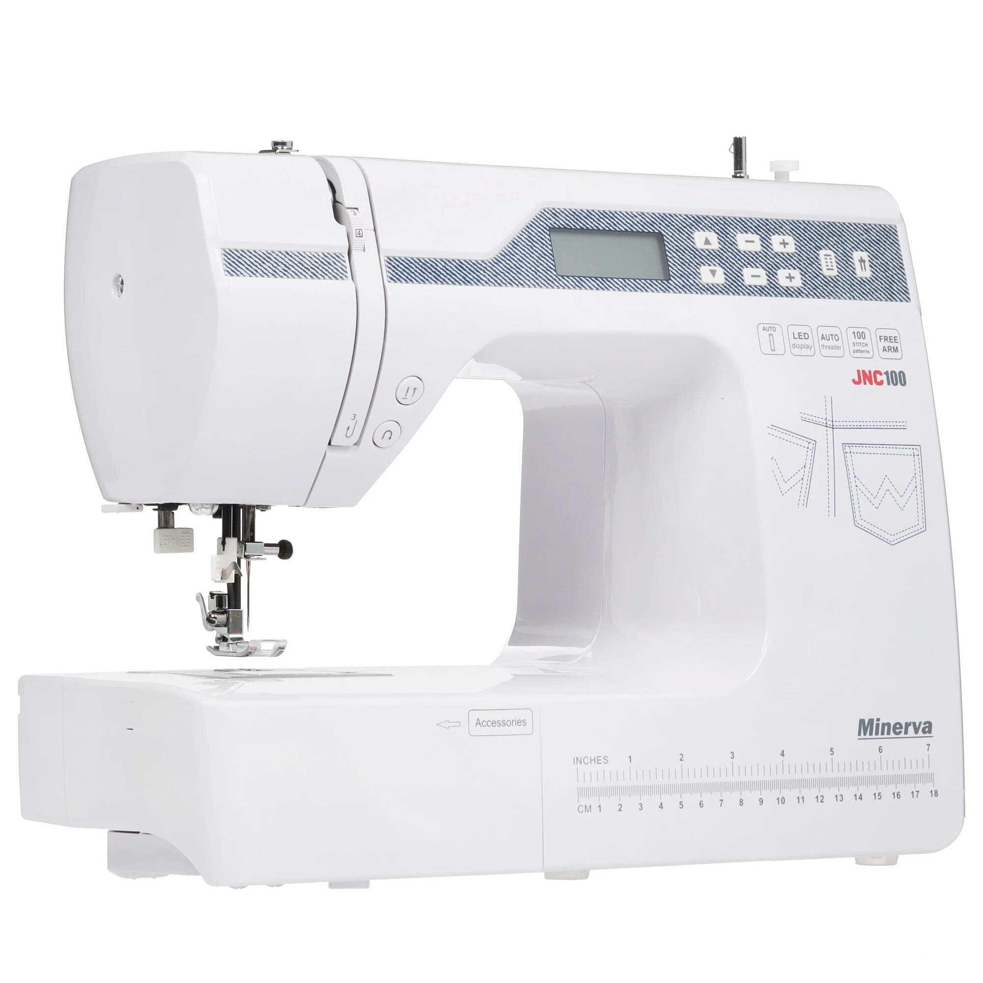 4657783690094 Швейная машина Minerva JNC100