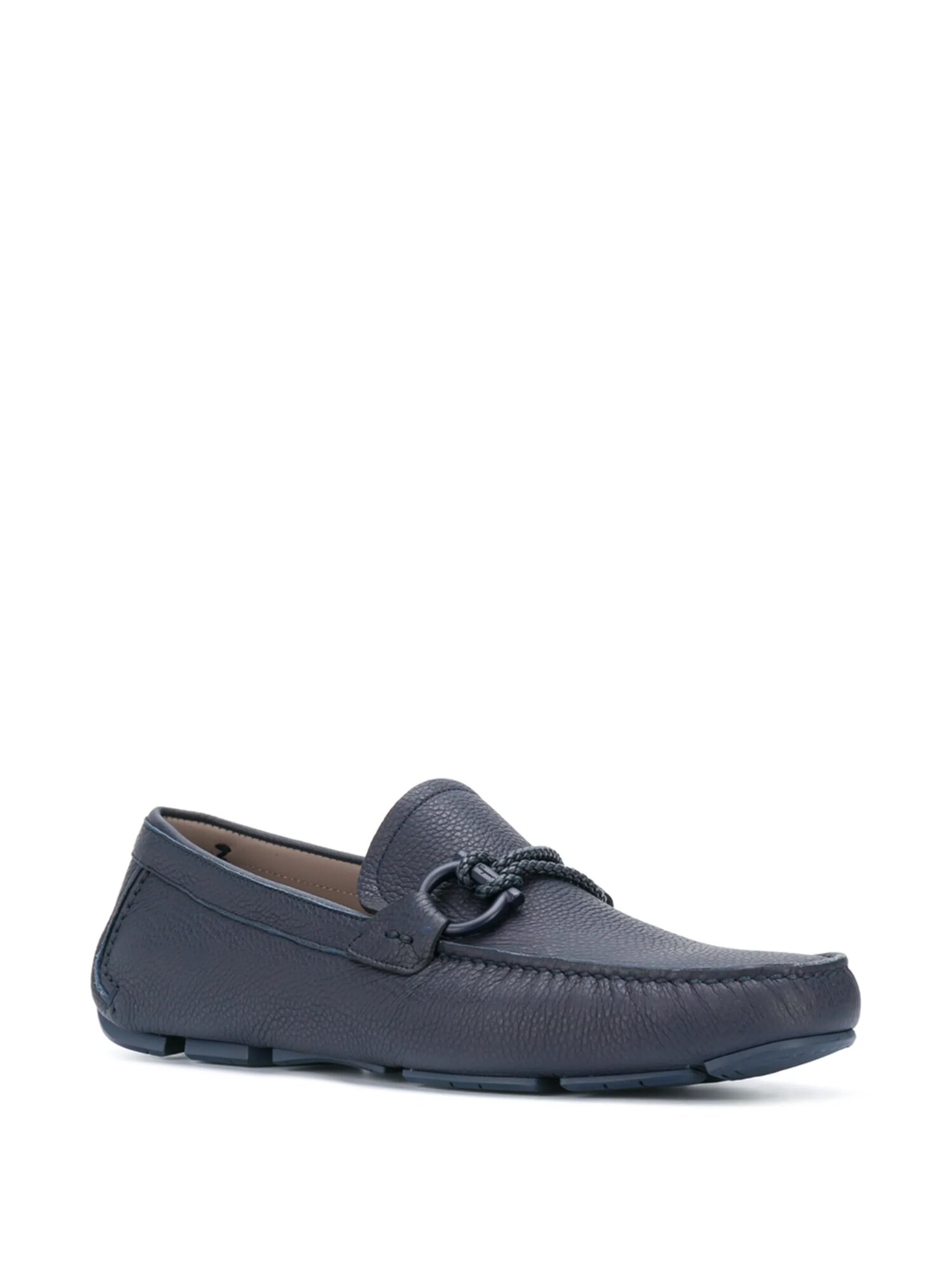 Туфли Salvatore Ferragamo Gancini, размер 6EE US, синий — фото 1