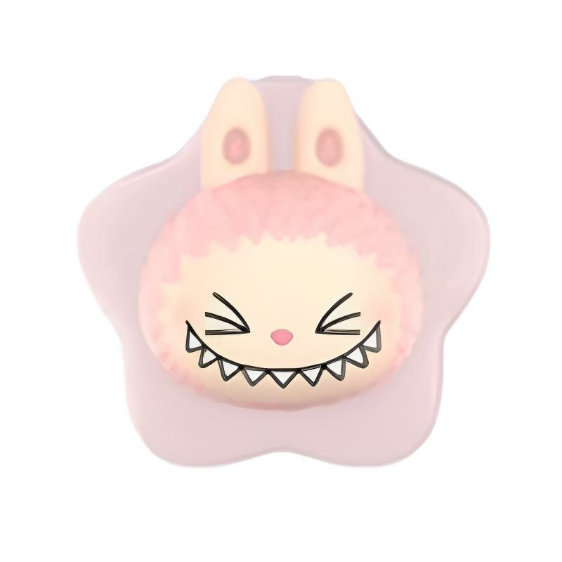 Фигурка унисекс POP MART x LOCCITANE DIMOO SKULLPANDA LABUBU Hand Care Star Wish Collaboration Mystery Boxes, Confirmed-Zimomo Peach Pink (Open)