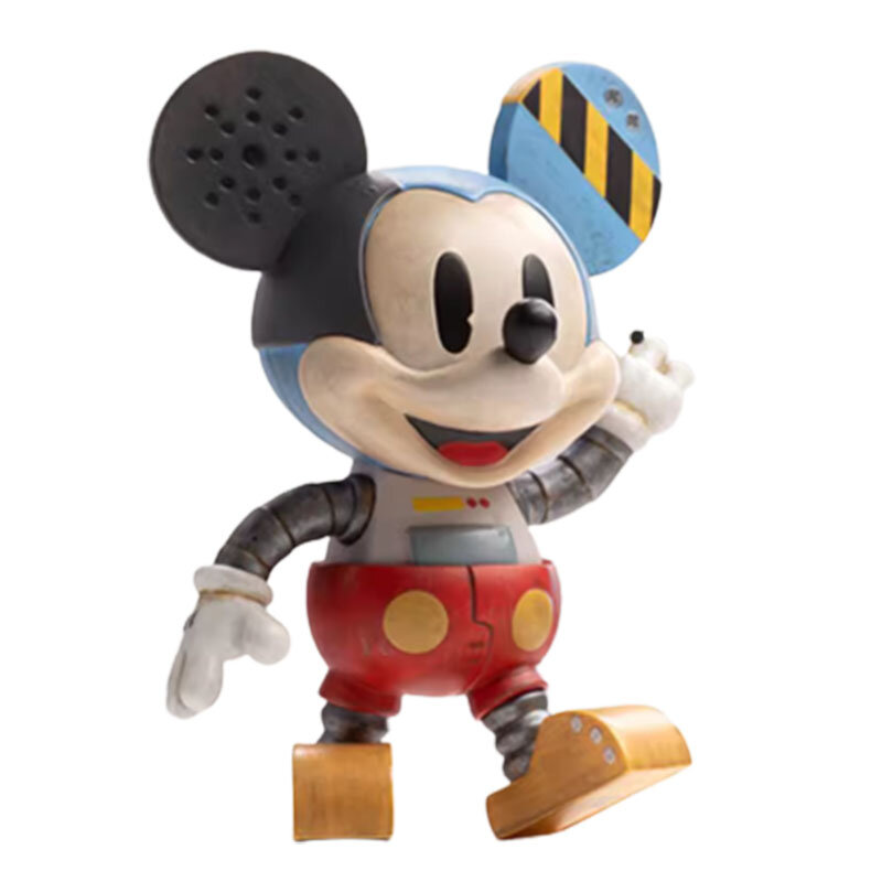 POP MART Disney 100th Микки Маус Curious Infinity Mystery Boxes, Confirmed-Robot Mickey Mouse (Open)
