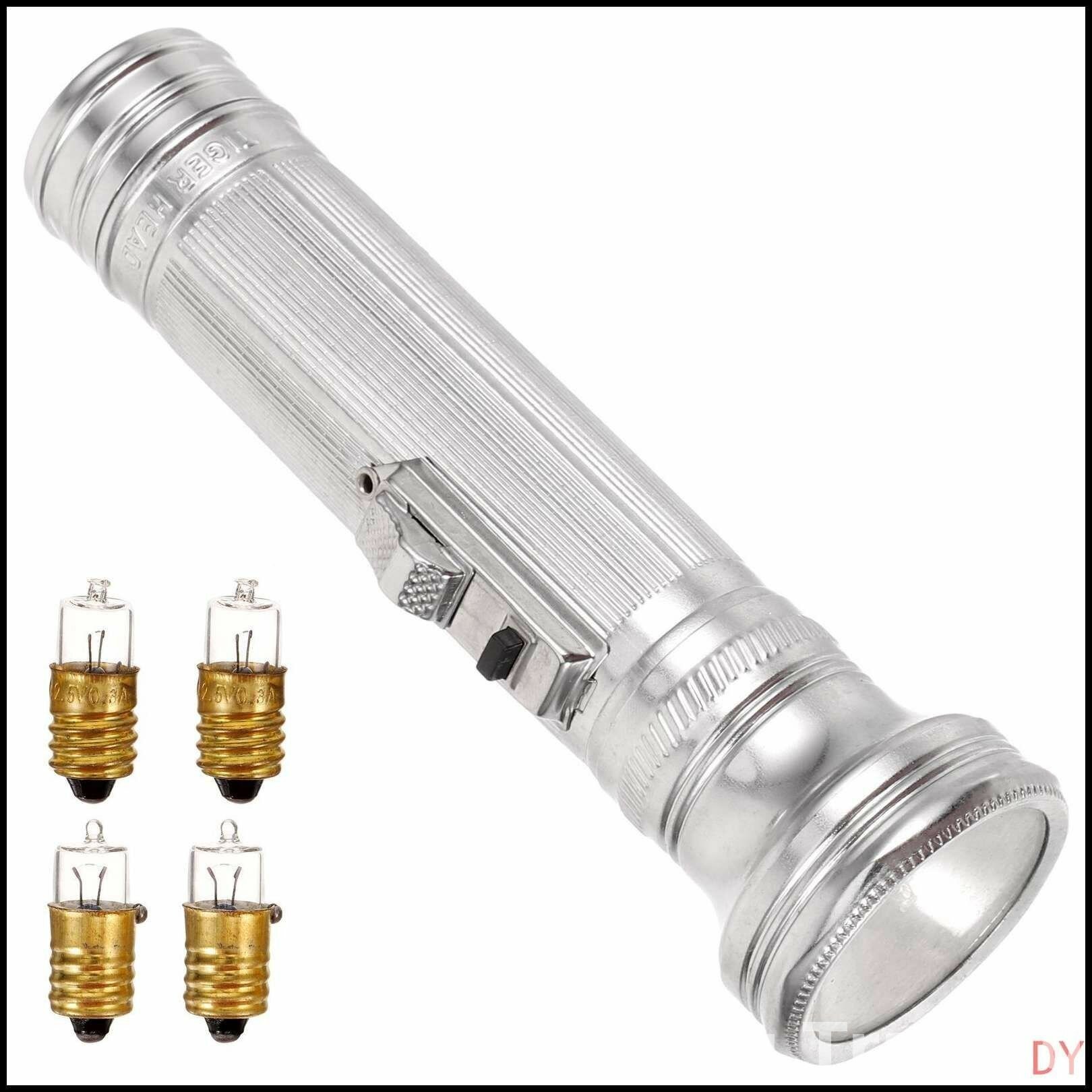 Винтажный Фонарик Ручной Металлический 14.00X4.00X4.00Cm