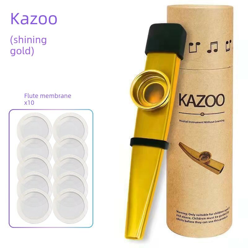 Детский свисток Kazoo, музыкальная игрушка, гармошка для начинающих, игра в начальный уровень, саксофон, тренировка