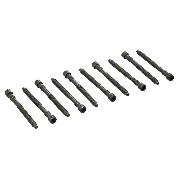 Комплект болтов ГБЦ ELRING 215.000 10 шт Audi A4, A6, A8, Allroad, S4, RS6, S6, S8, VW Phaeton, Touareg 3.7, 4.2 1998-