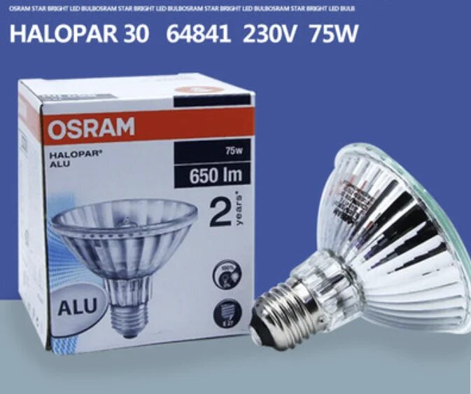 Металлогалогеновая лампа HALOPAR 30 75 Вт E27 64841FL 75W 30D