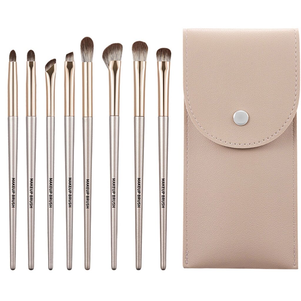 8x/Комплект Кисточек Для Теней Для Век Eye Brush Set Набор Кистей для Макияжа Теней для Век для Женщины