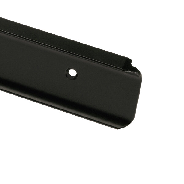 Планка угловая для столешниц 38мм, черная