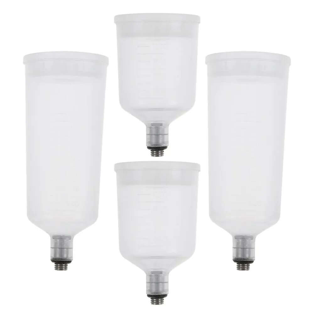 Контейнер Для Краски Аэрографа, Многопрофильное Применение, 4 Штуки, Пластик