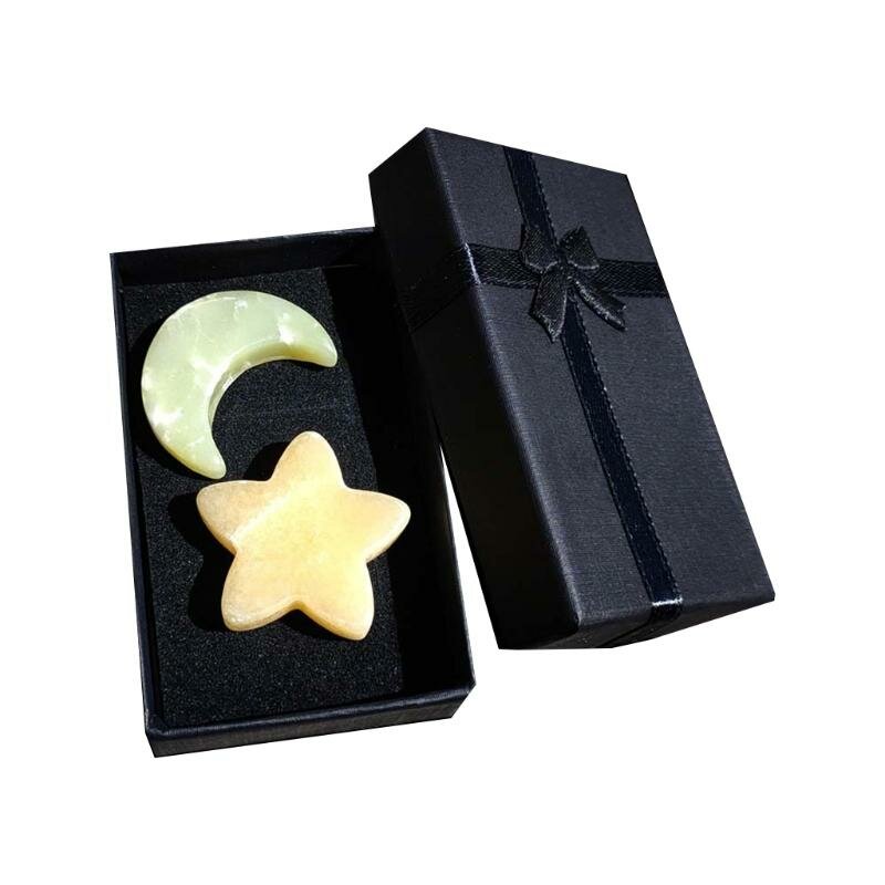 Лунная звезда из натурального кварца, AB