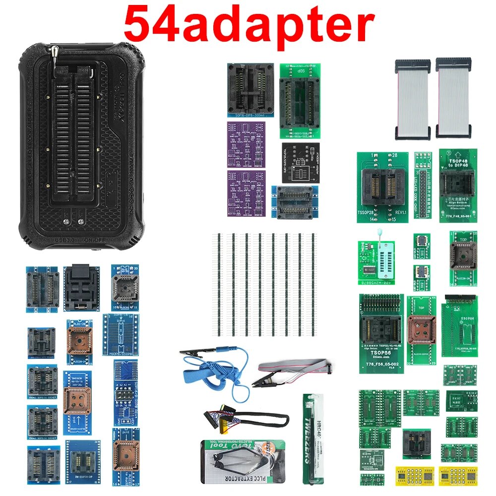 XGecu T76 USB 3.0 программатор чипов, цвет: T76 WITH 54