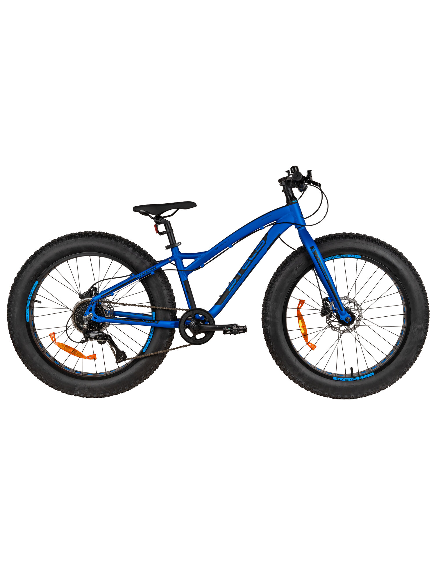 Велосипед подростковый фэтбайк Stels Aggressor D 24' V010 Синий