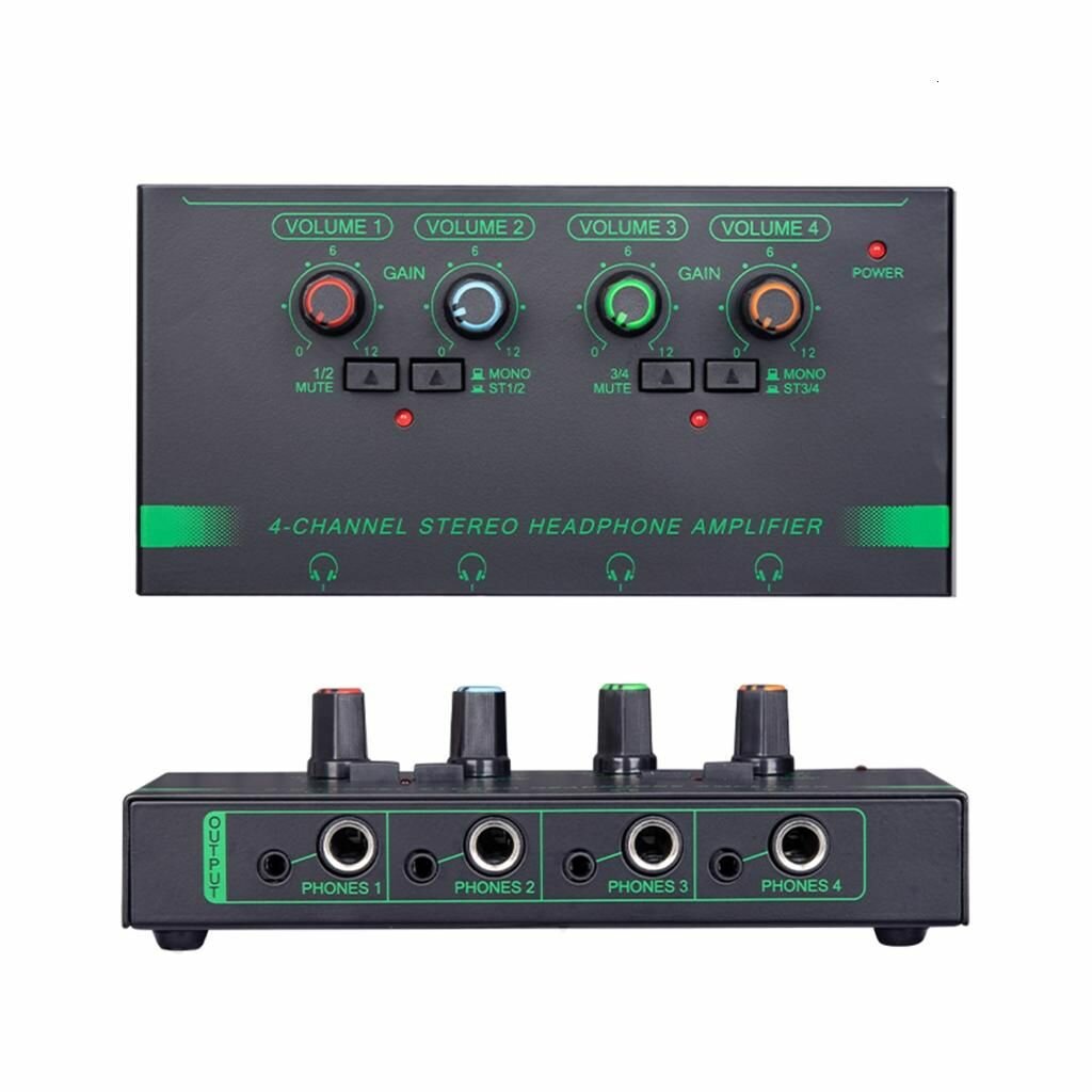 Усилитель для наушников Type-C, 4 канала