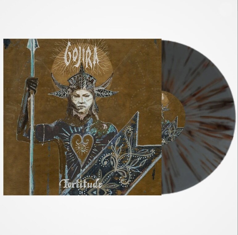 Gojira "Виниловая пластинка Gojira Fortitude - Grey w/ Brown Splatter"