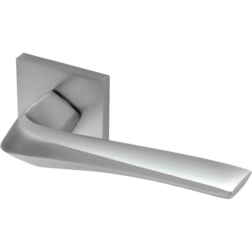 Ручка Doorlock DL Crystal A10S Slim SC матовый хром, квадратная розетка, толщина двери 35-55мм 73256