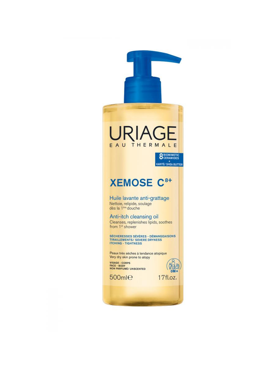 Масло Uriage Xemose Cleansing Soothing Oil Очищающее успокаивающее, 500 мл