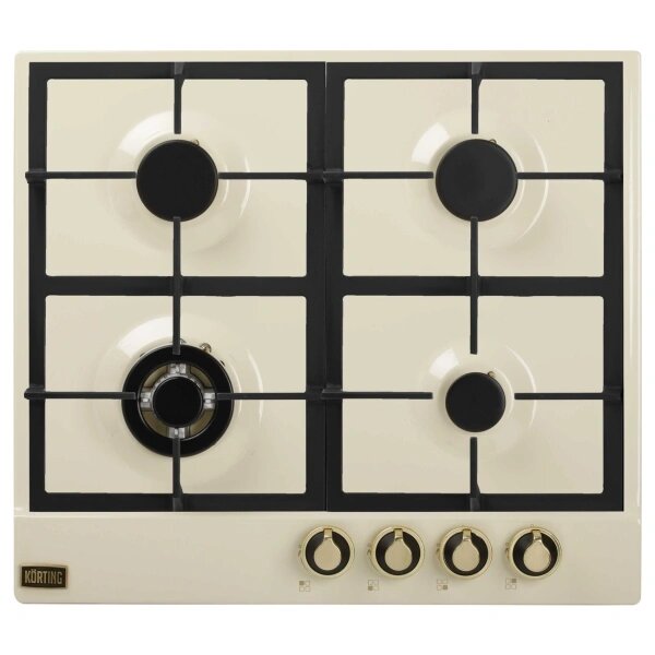 Встраиваемая газовая панель независимая Korting HG 661 CTGB