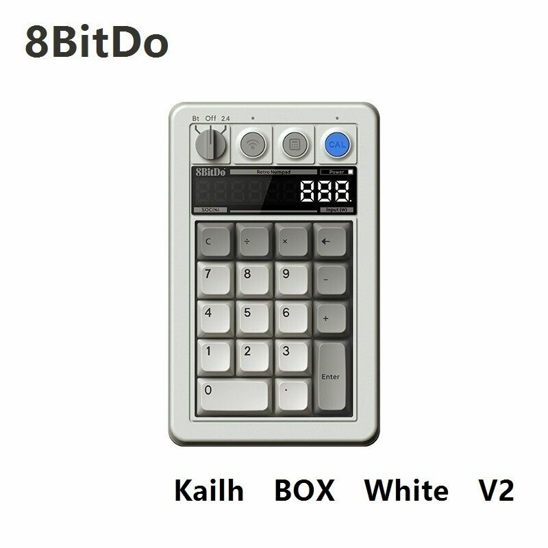 8BitDo светодиодная цифровая клавиатура Retro18