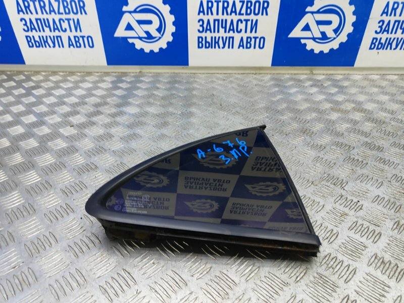 Б/У Стекло двери задней правой (форточка) Nissan Almera Classic B10 / Ниссан Альмера Классик B10 1.6 QG16DE 107 Л.С 2008