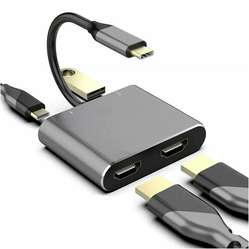 Type-C на двойной HDMI — фото 1