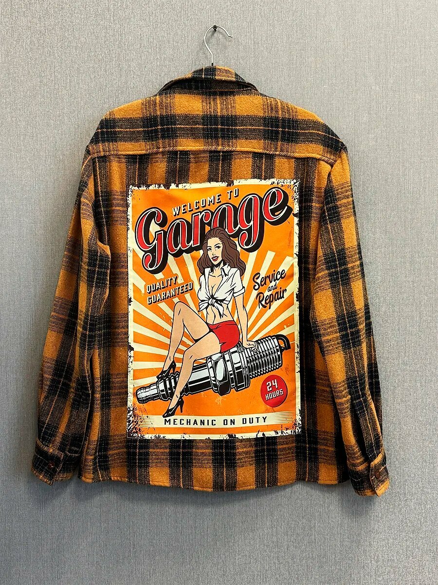 Рубашка Фланелевые рубашки в клетку