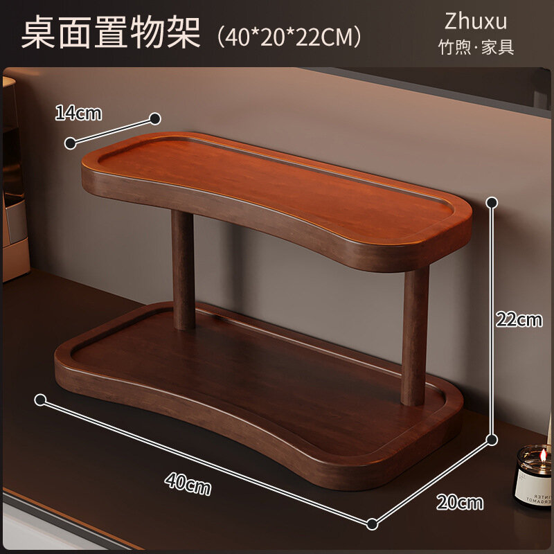 Стеллаж для хранения косметики, настольный органайзер для духов и помады, из массива дерева, для прихожей, туалетного столика, хранения уходовой косметики и ювелирных изделий