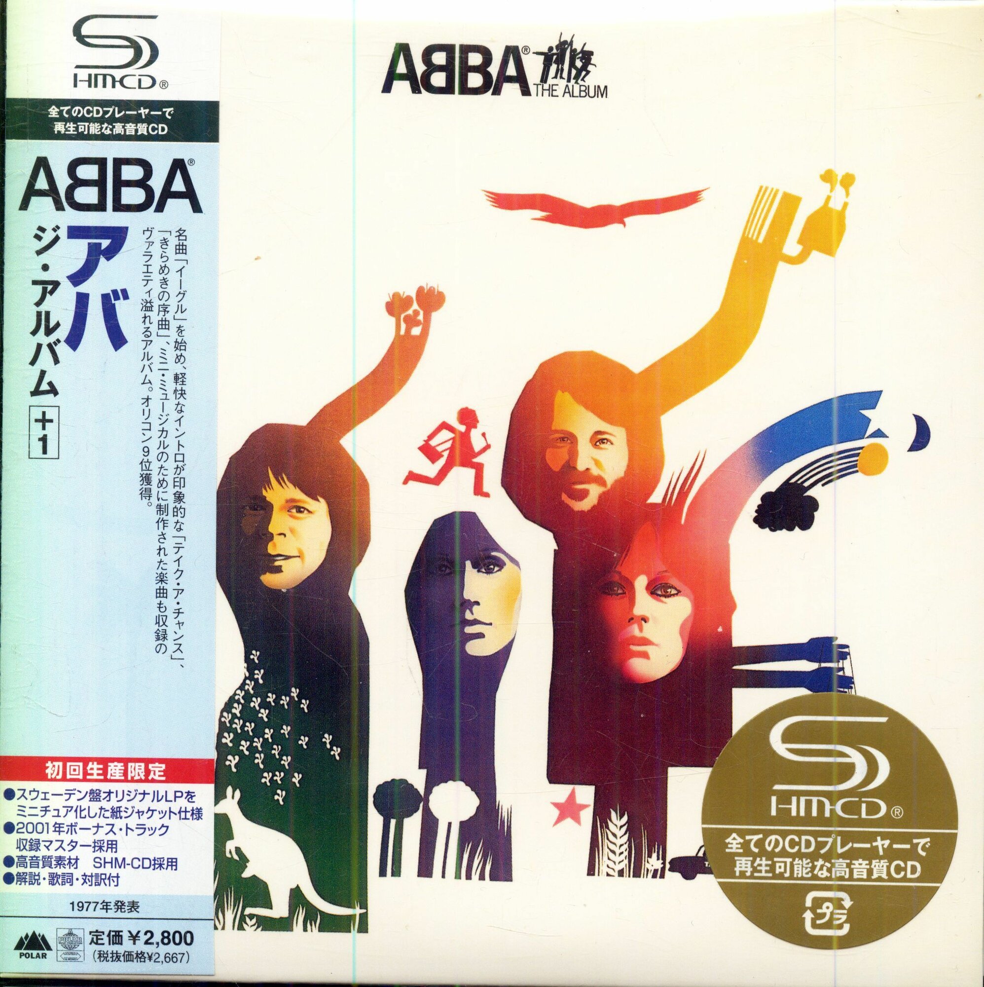 ABBA. The Album (SHM-CD, Paper Sleeve, Limited Edition, Japan, Polar, UICY-93890, 2009, новый импортн. компакт-диск в заводской упаковке) CD
