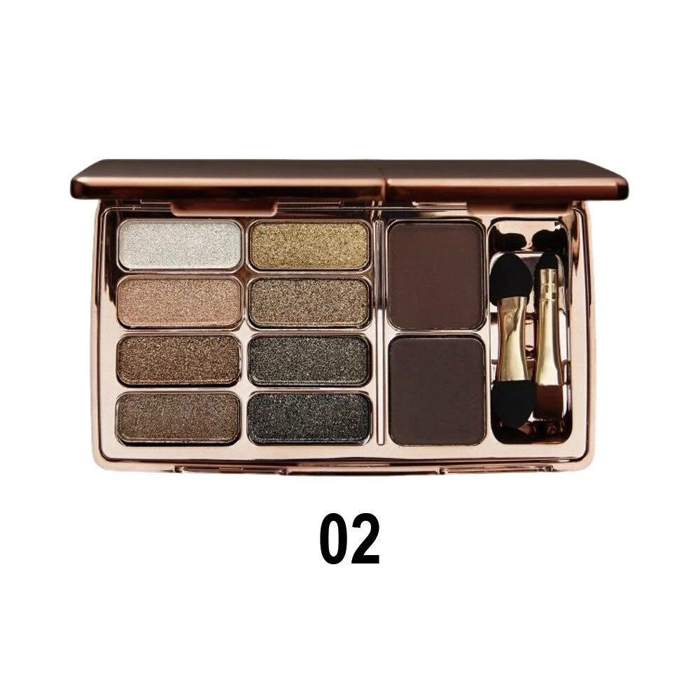 Палетка теней для век и бровей Wei Ni Xiao Xiong, тон 02