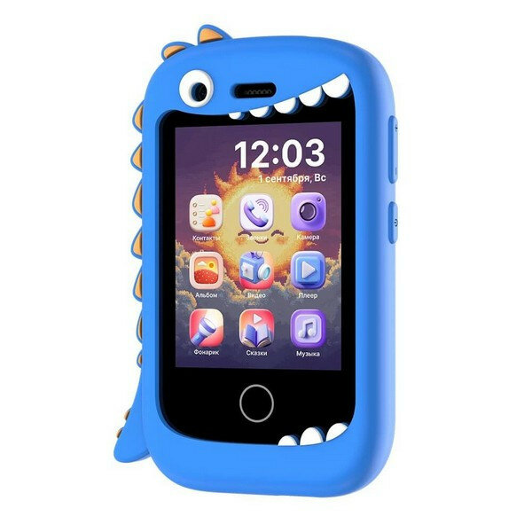 Детский смартфон ELARI GamePhone 4 ГБ синий (ELGamePhone-BLK-BLU)
