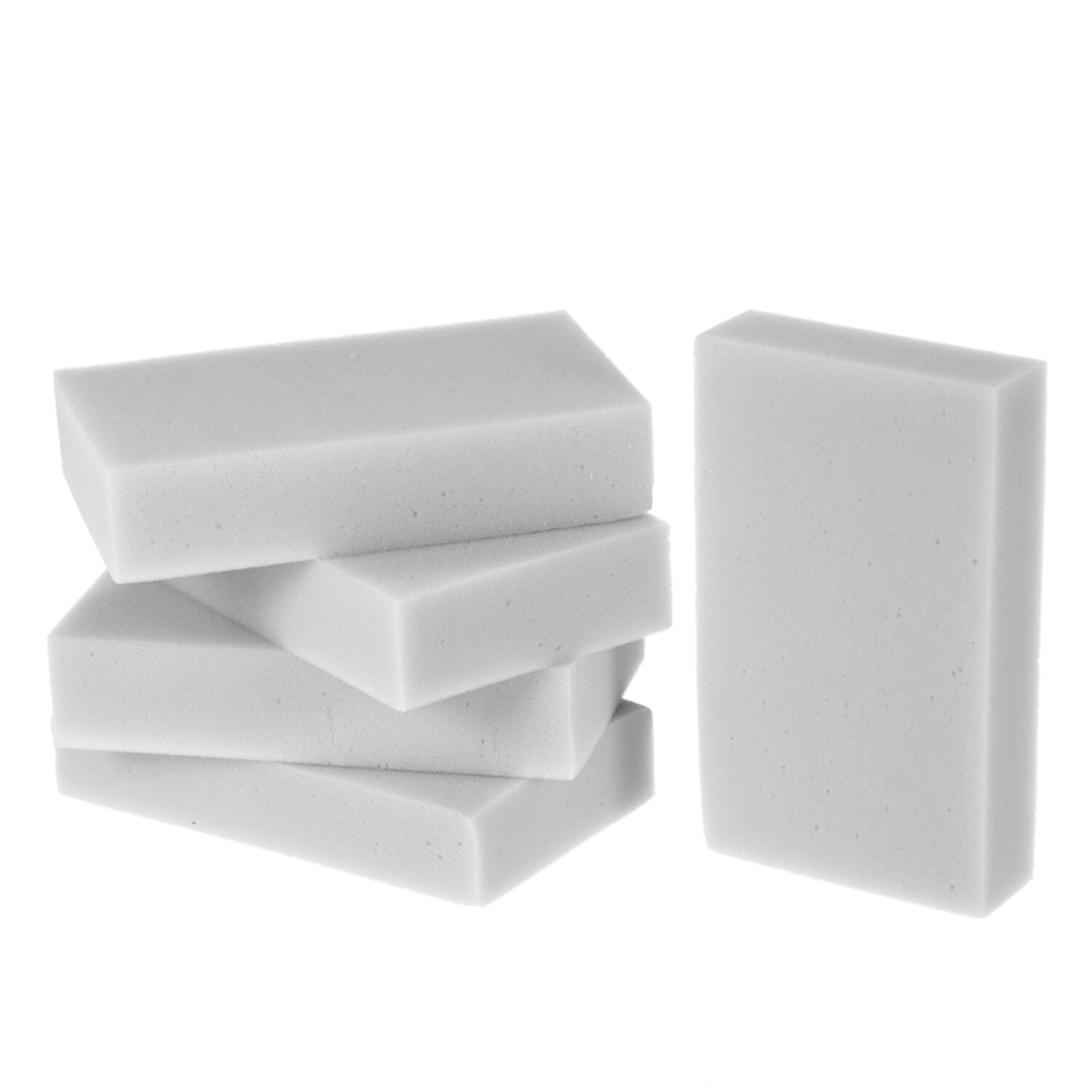 10Pcs/Set Чистящие губки Extra Large Grey Melamine Foam для уборки дома Кухня посуда Ванная ванна полы плинтуса стены Размер 10*6*2cm Пористые быстро высыхающие 20Pcs/Set 40Pcs/Set 50Pcs/Set 100Pcs/Set