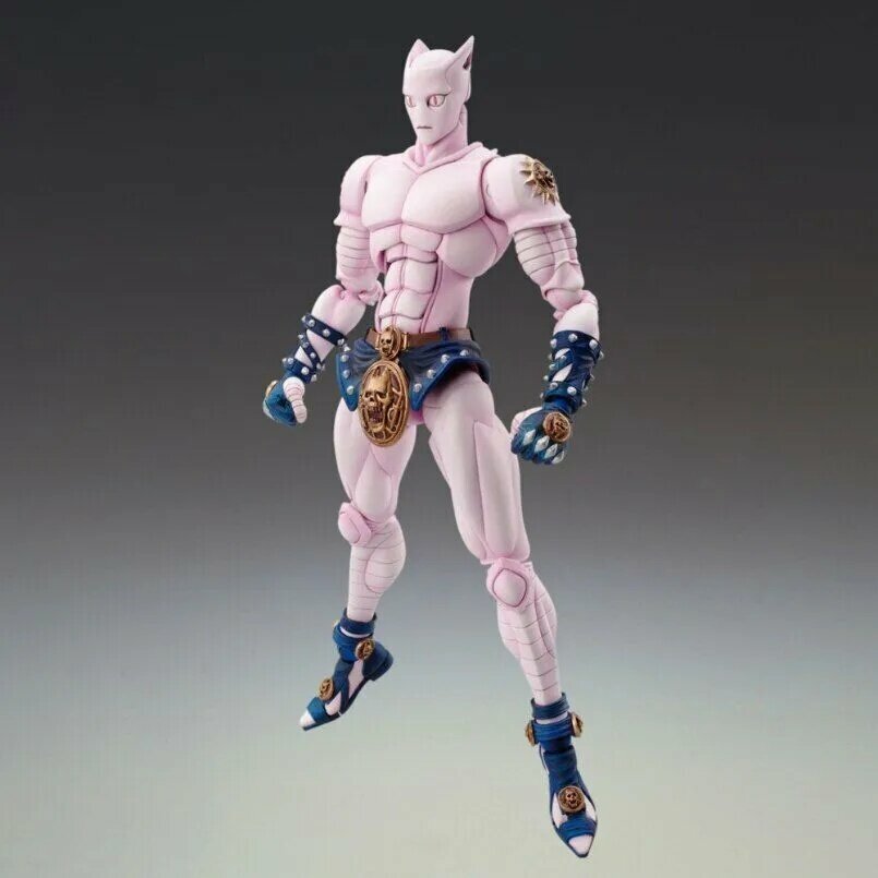 Фигурка Невероятные приключения ДжоДжо Корль Убийца / Killer Queen / JoJo (16см) розовый