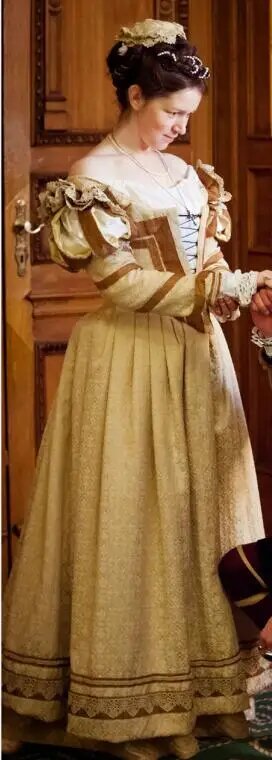 Исторический костюм 16 века, полиэстер, унисекс L, women dress