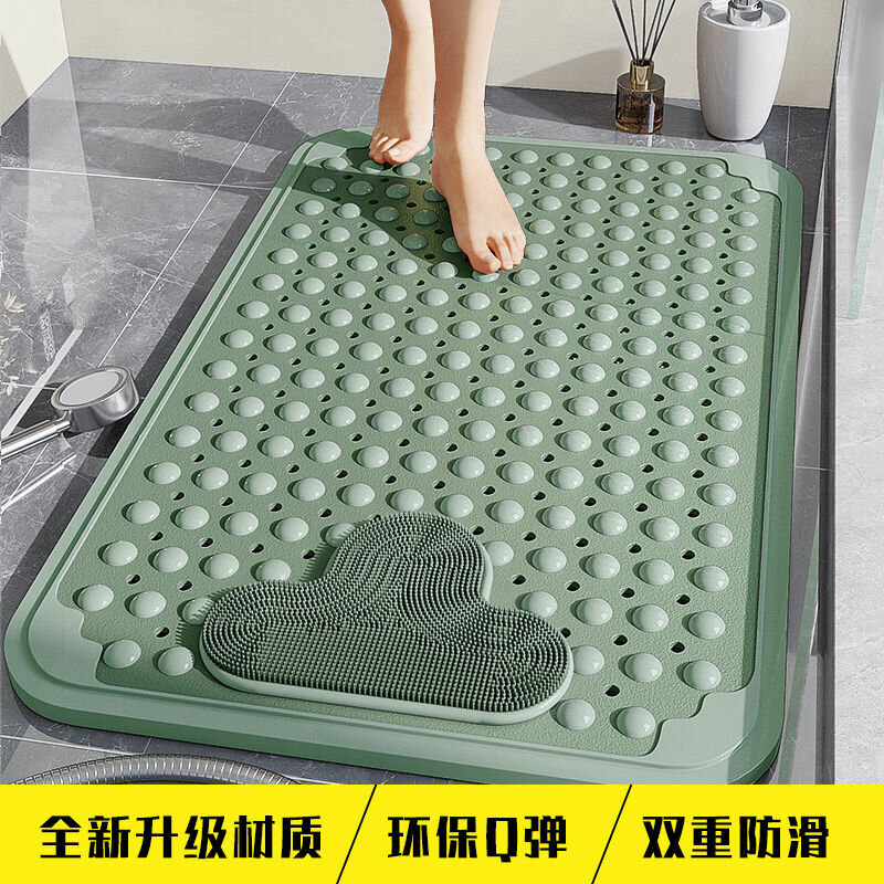 Коврик для ванной комнаты, нескользящий, массажный коврик для ног, коврик для душа, коврик для ванной, коврик для туалета, водонепроницаемый коврик для дома