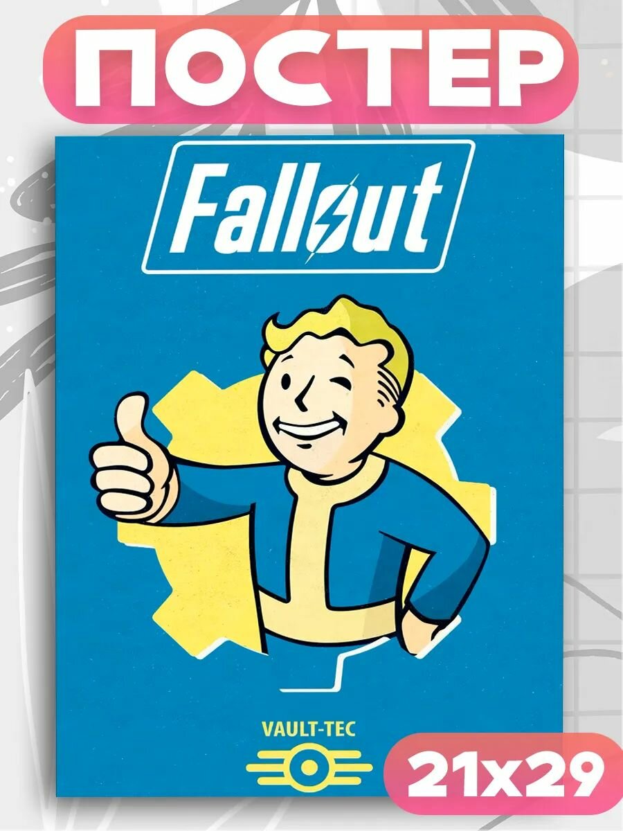 Постер на стену Fallout