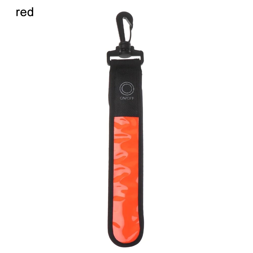 Светоотражающий LED фонарь для бега, Оранжевый, 1-red
