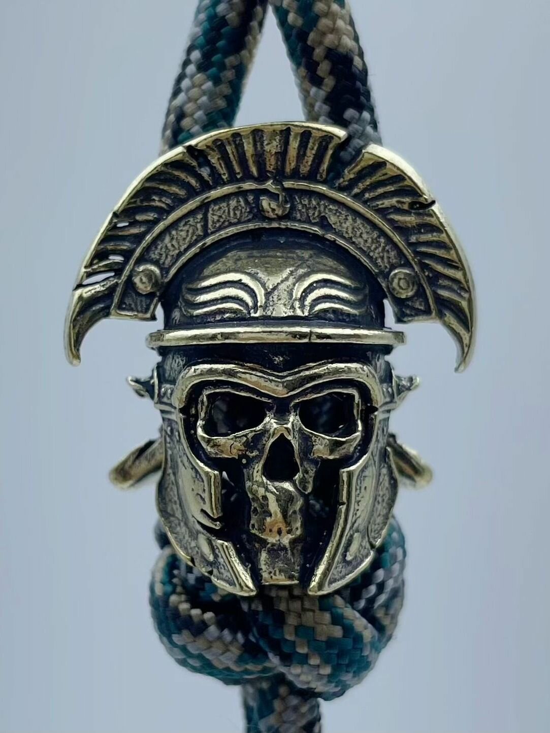 Череп Центуриона / Бусина на Темляк / Брелок (Бронза)