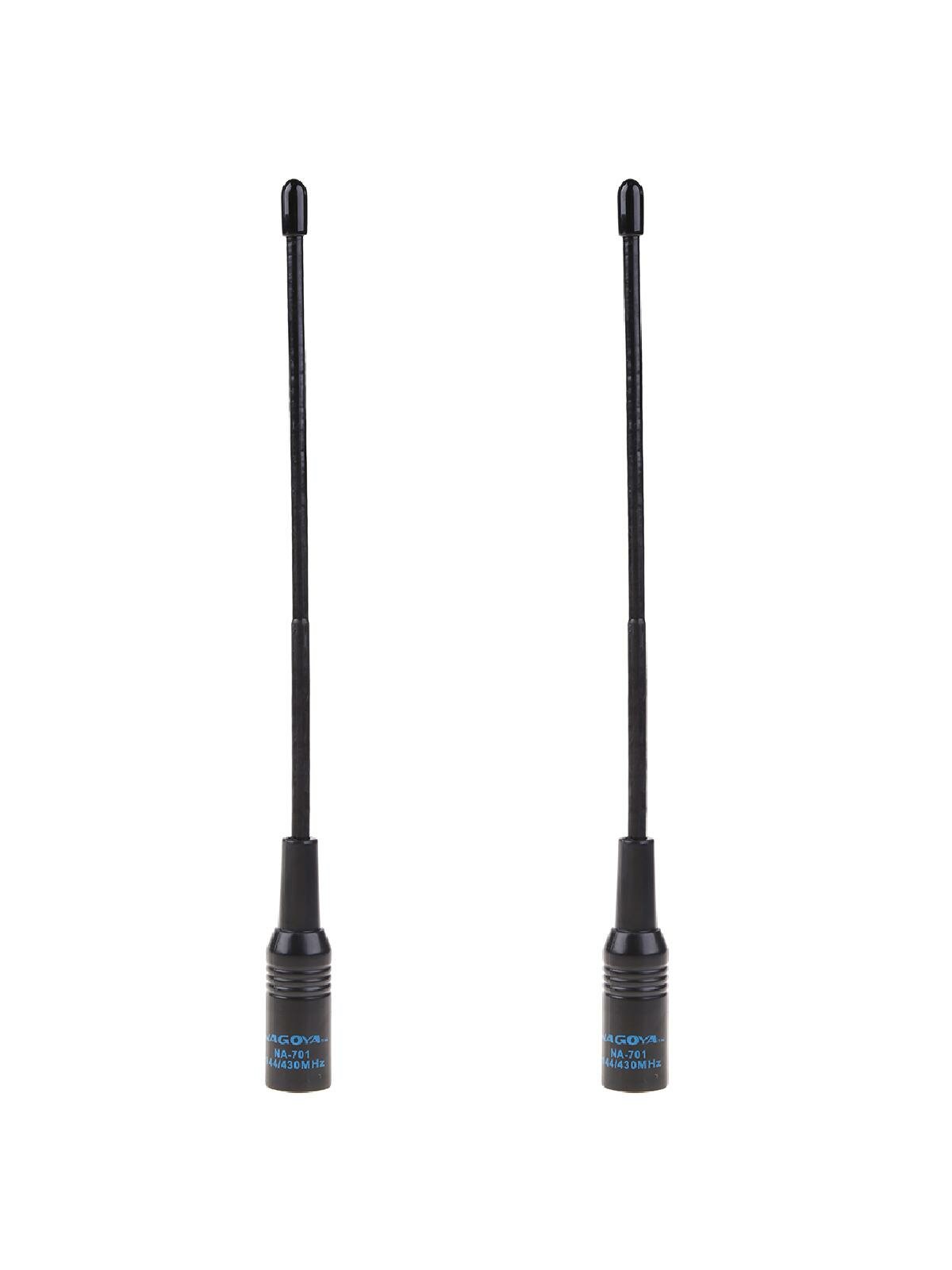 2x SMA-Штекерная Гибкая Антенна 144/430 МГц NA-701 Двухдиапазонная для Радио Yaesu VX-3R7R