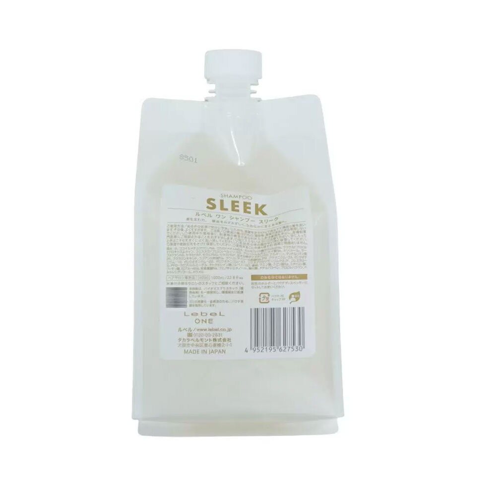 LebeL ONE Shampoo Sleek Шампунь разглаживающий и увлажняющий, 500 мл