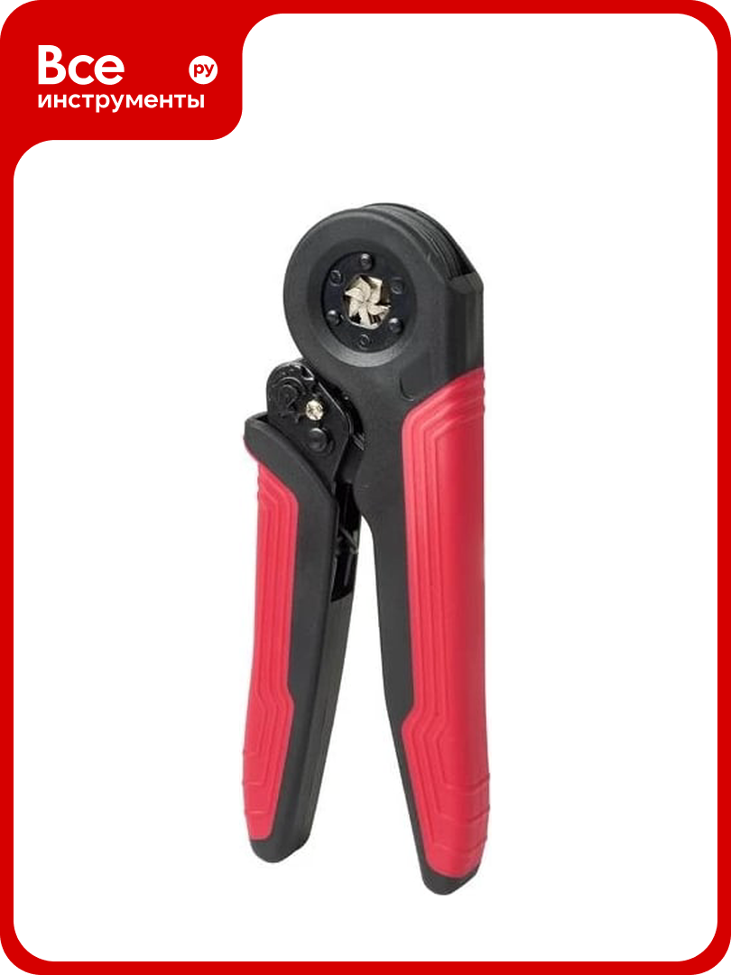 Пресс-клещи HLT ПКВ10-6 (0.25-10мм2 E/Ншви. НШВ. Ншви2) Шестигранник 084-20-105