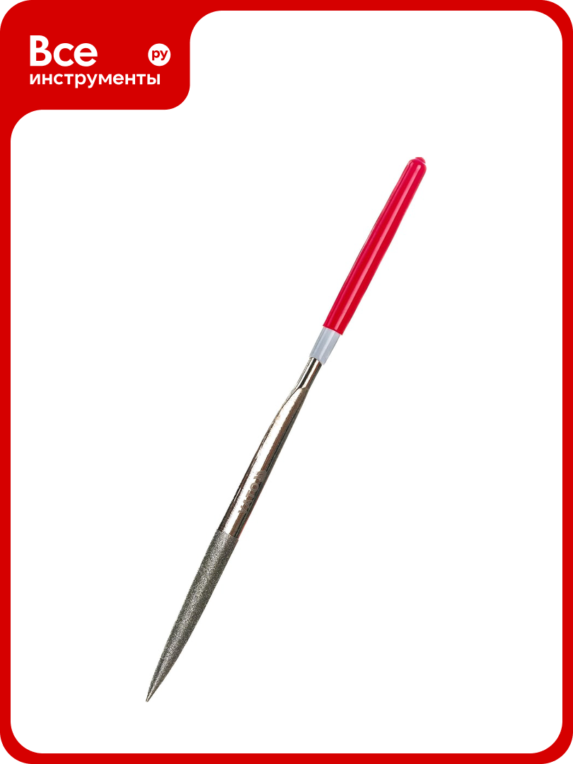 Надфиль алмазный YATO 4х160х50мм полукруглый YT-6148 37146148 092 1