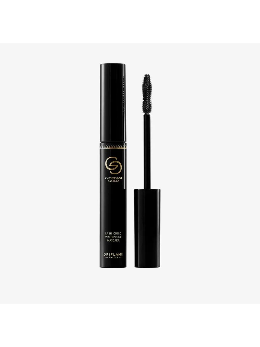 Водостойкая тушь для ресниц Oriflame Giordani Gold, черная, 1 шт.