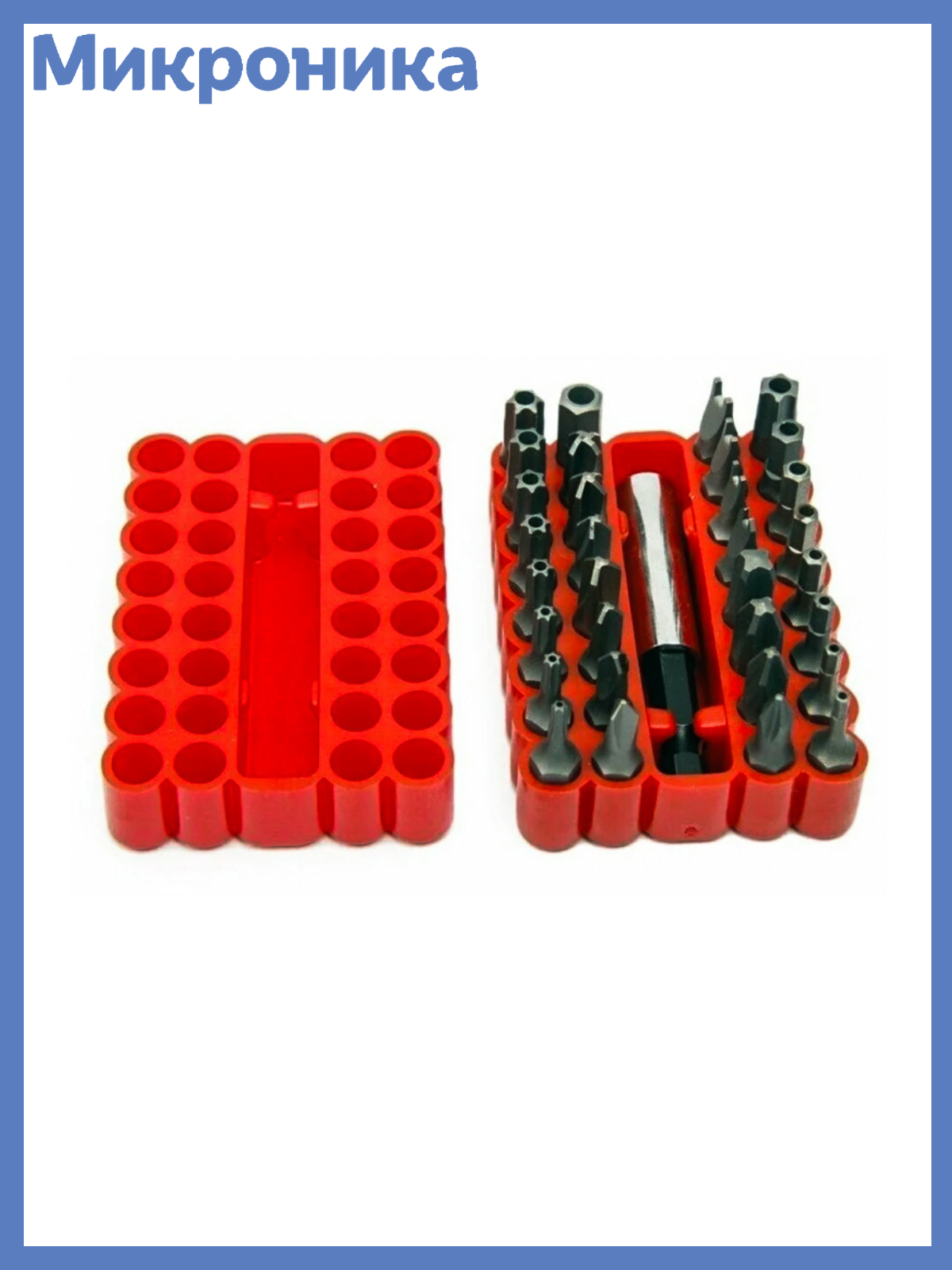 Набор бит ProsKit 8PK-SD009 с держателем, профессиональный, 33 шт, кейс в комплекте