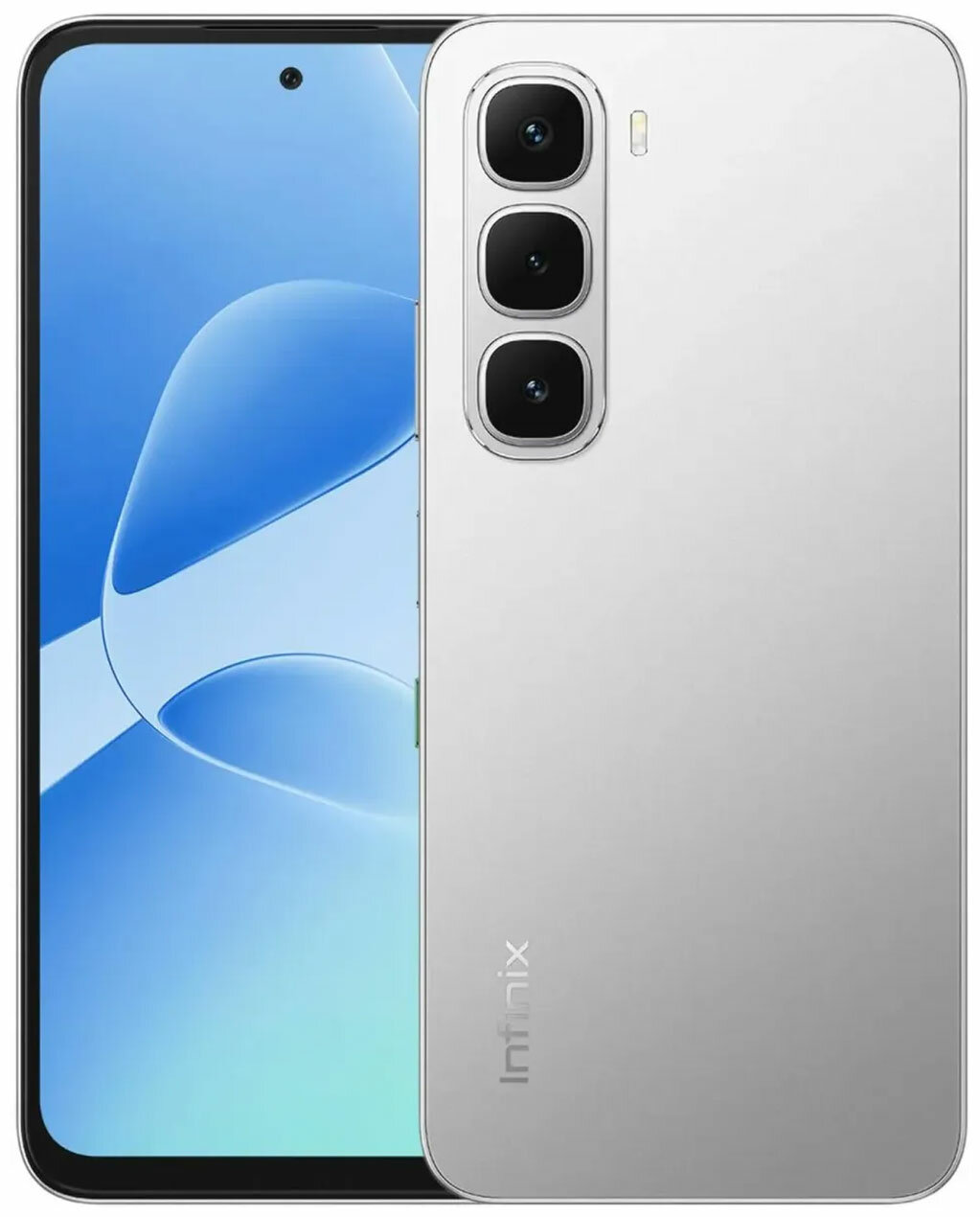 Смартфон Infinix Hot 60i X6728 128Gb 4Gb серебристый титан