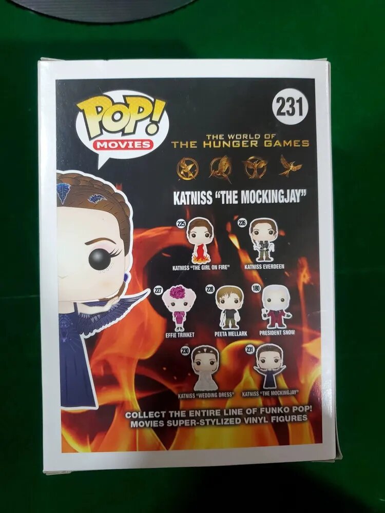 Фанко Funko Pop фильм Голодные игры Катнисс Эвердин, насмешливая птица #231