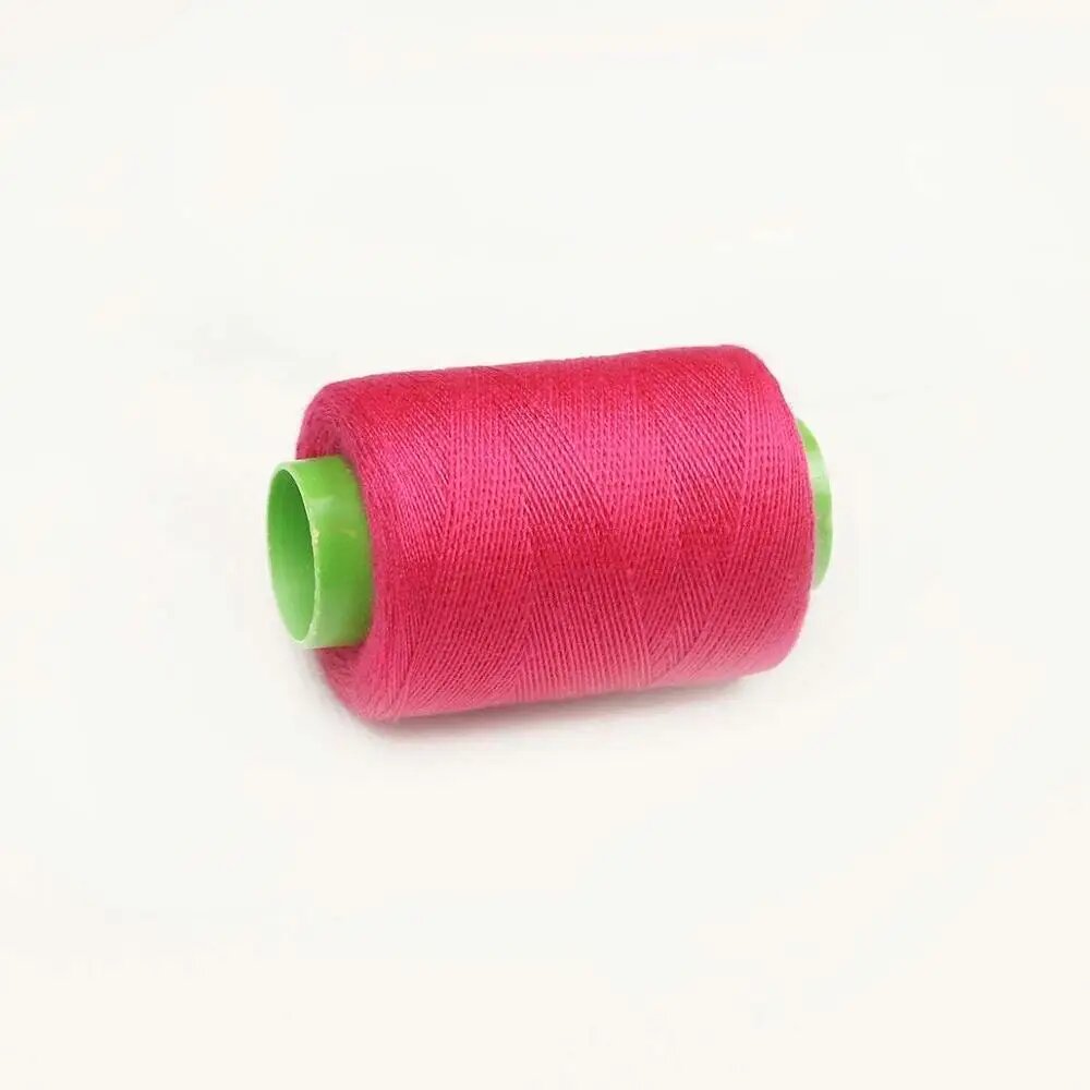 Нитки швейные полиэстер Beadia, розовый Fuchsia, 300м