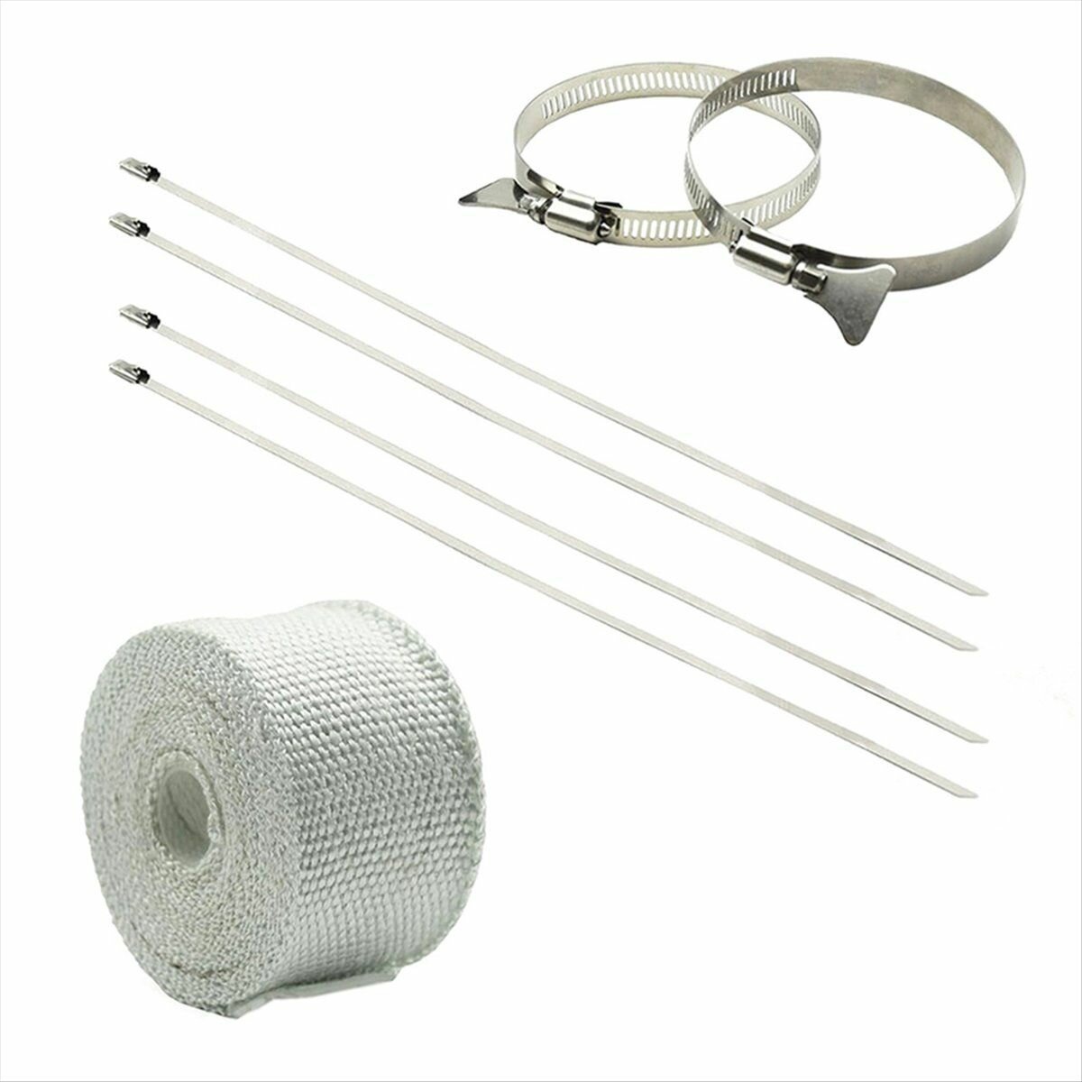 Огнестойкая изоляция труб с 2 зажимами для защиты палаток и печей от ожогов