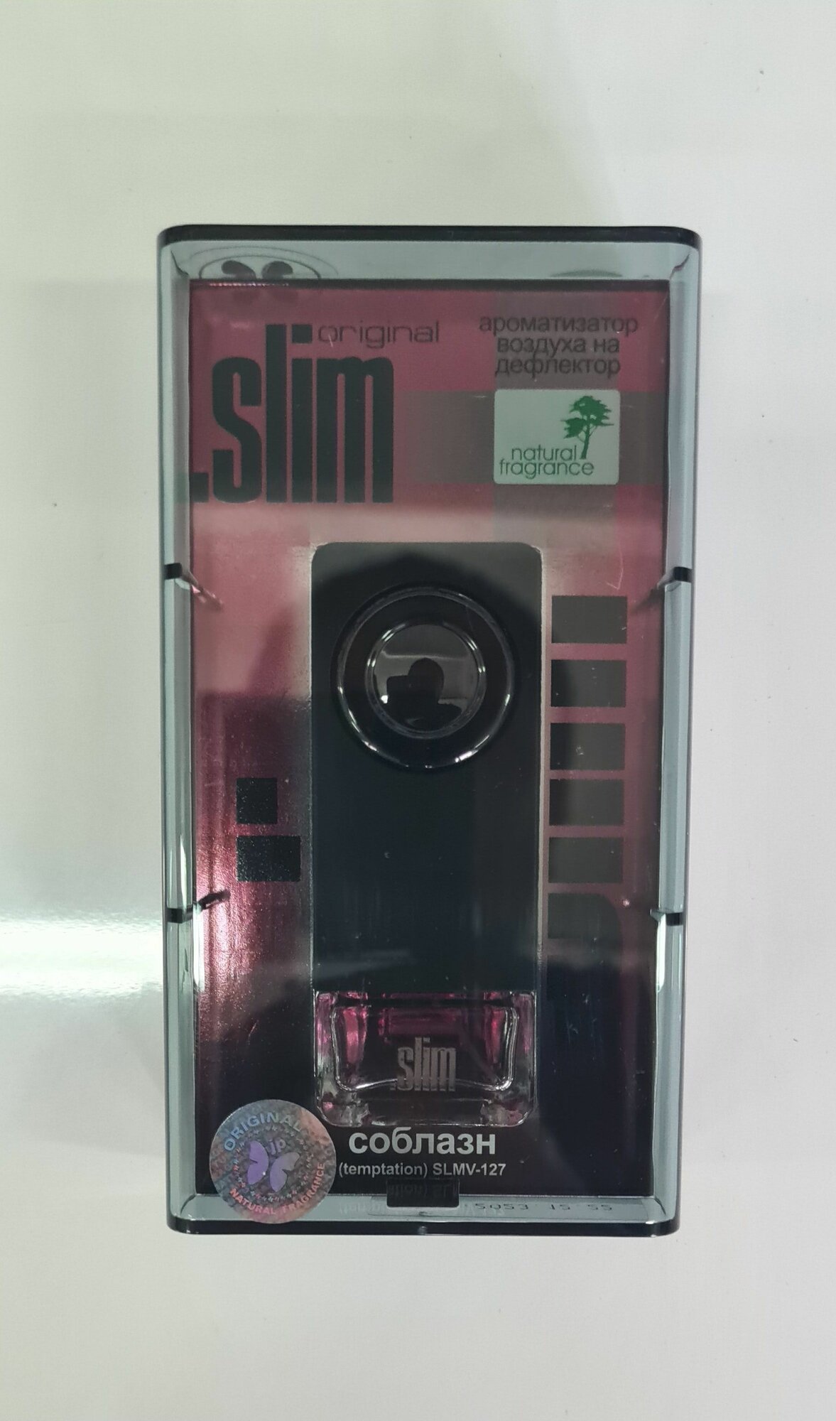 Ароматизатор для автомобиля SLIM соблазн, на дефлектор, 8 мл