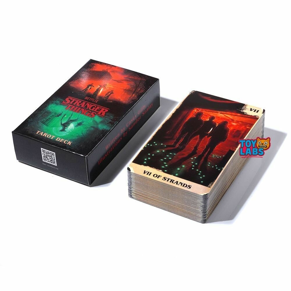 Таро Очень странные дела (Stranger Things Tarot), карты таро по мотивам сериала, коллекционная настольная игра