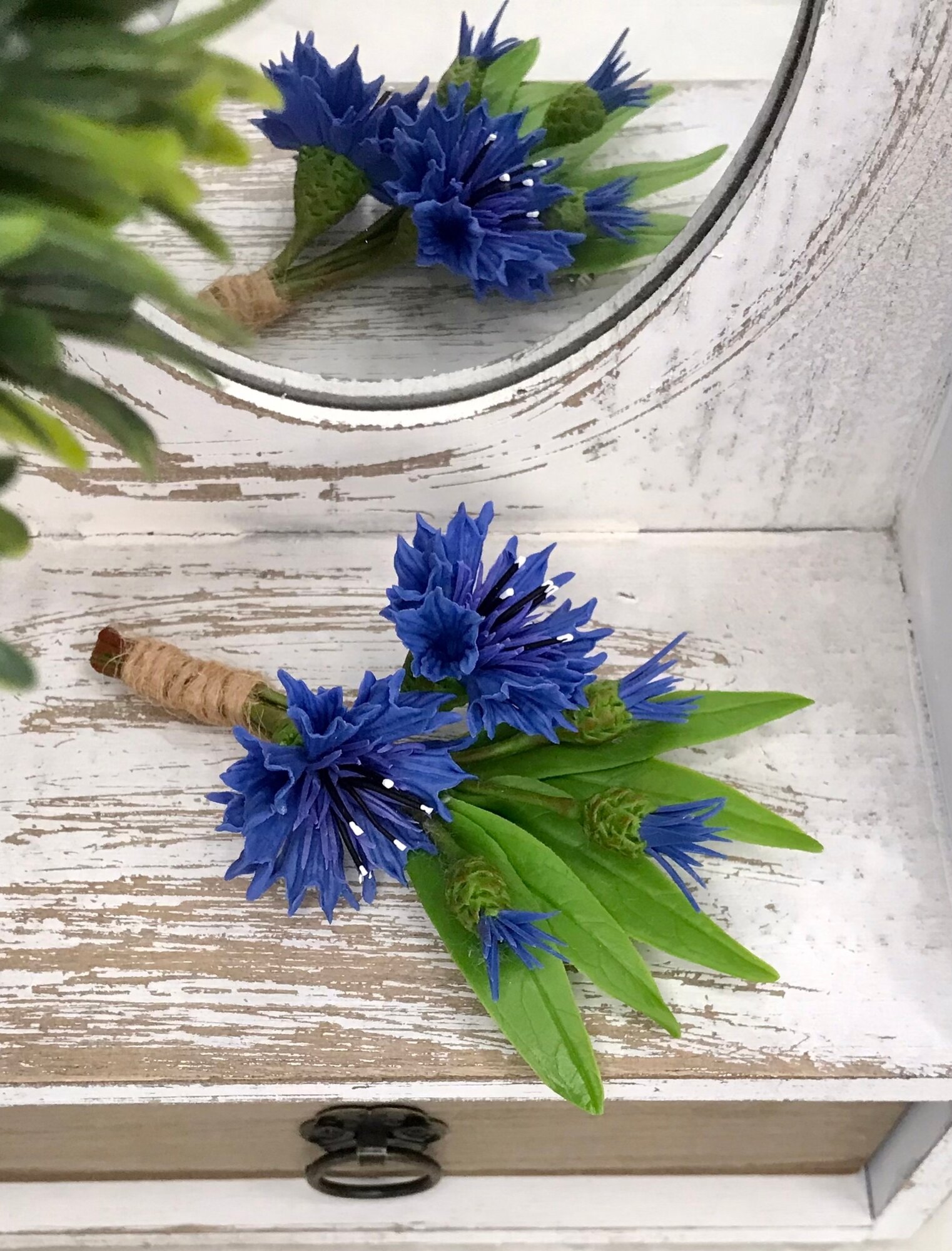 Брошь NORTH IVA, полимерная глина