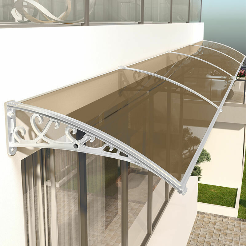 Дождевик для наружного окна, балконный кронштейн, солнцезащитный козырек, укрытие от дождя, домашний карниз, водонепроницаемый навес, бесшумная прочная доска, укрытие от дождя