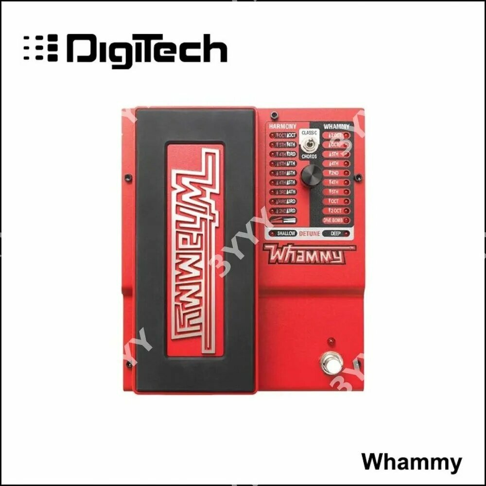 Эксклюзивный педалборд DigiTech Whammy 5 с True Bypass и двумя режимами сдвига высоты тона